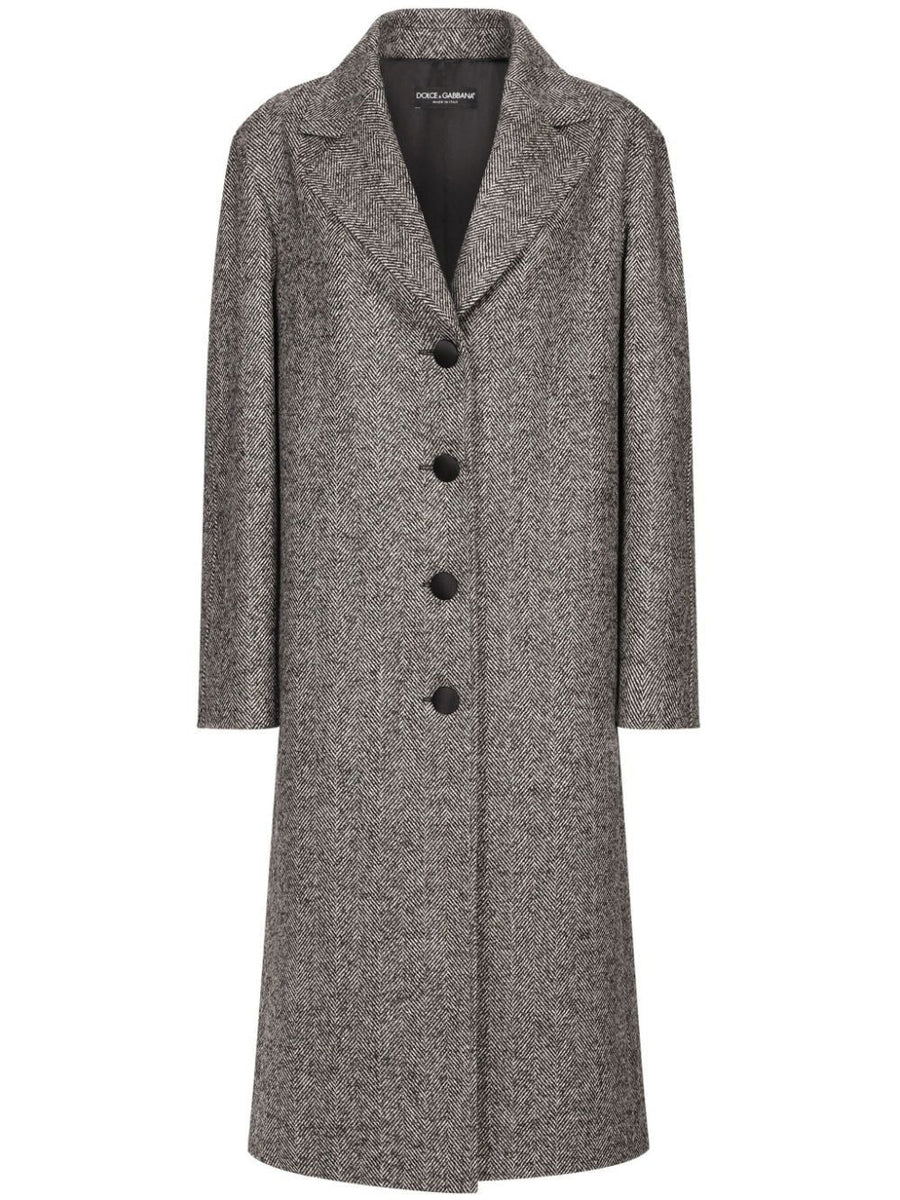 HERRINGBONE PATTERN COAT – Lord & Taylor