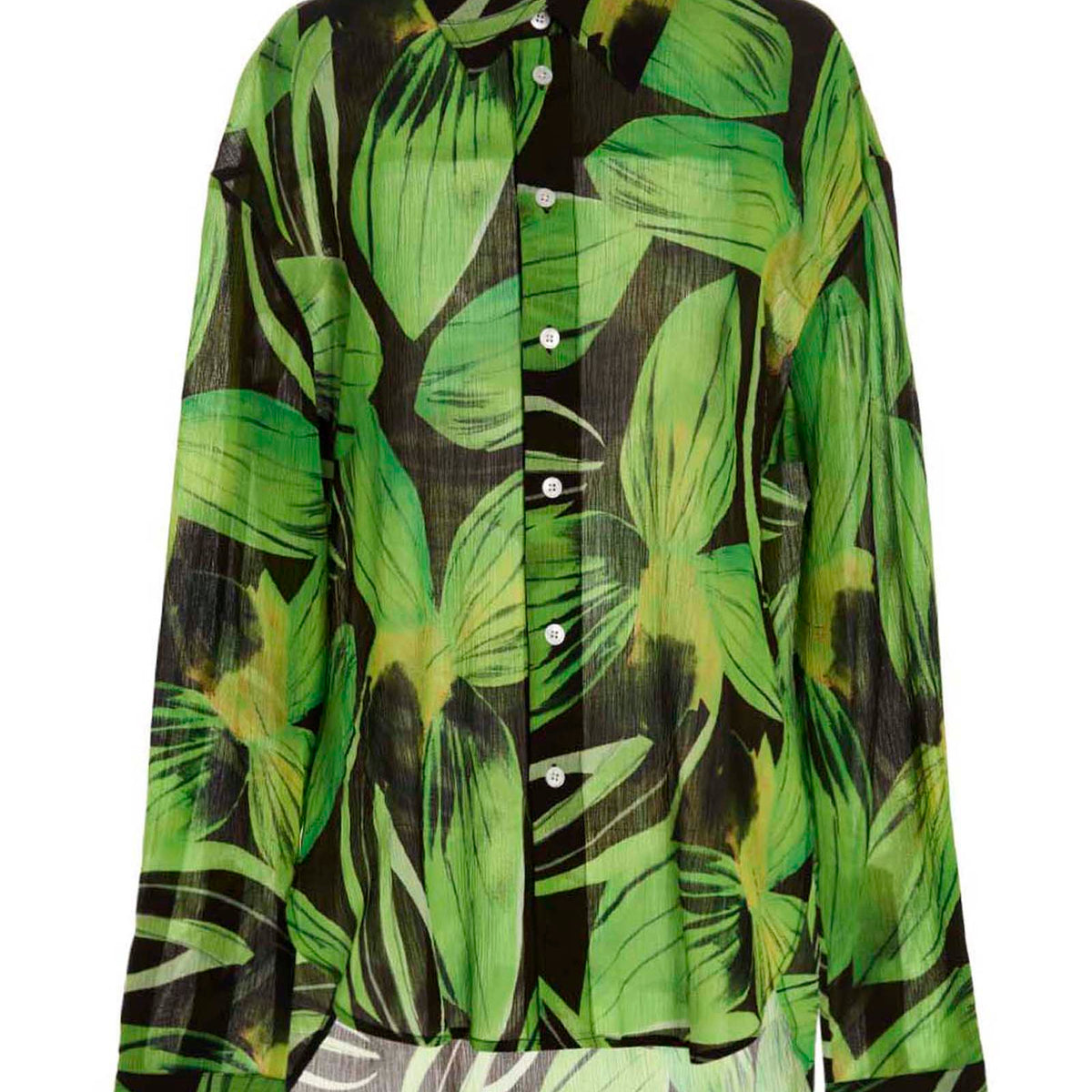 Oversize shirt with a print. – Lord & Taylor
