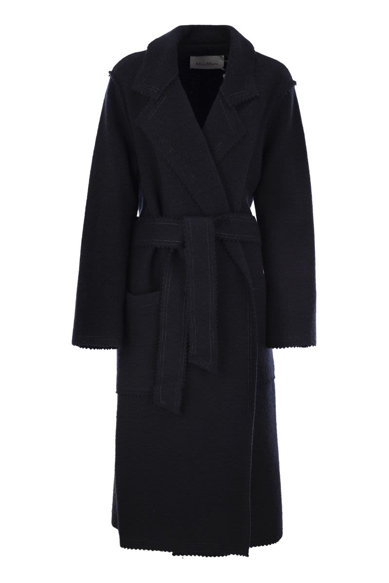 MIDNIGHT BLUE WOOL BLEND JENE COAT – Lord & Taylor