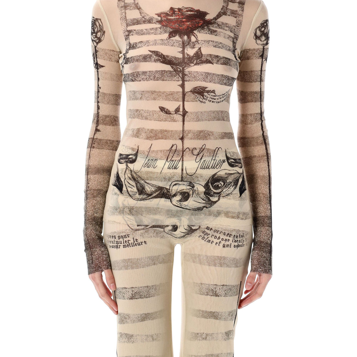 MESH TATOO MARINER TOP – Lord & Taylor