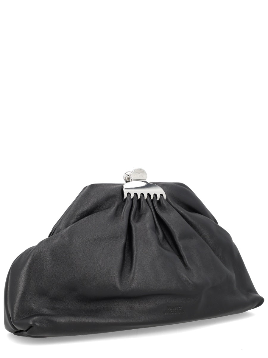 BLACK LAMBLEATHER CLUTCH – Lord & Taylor