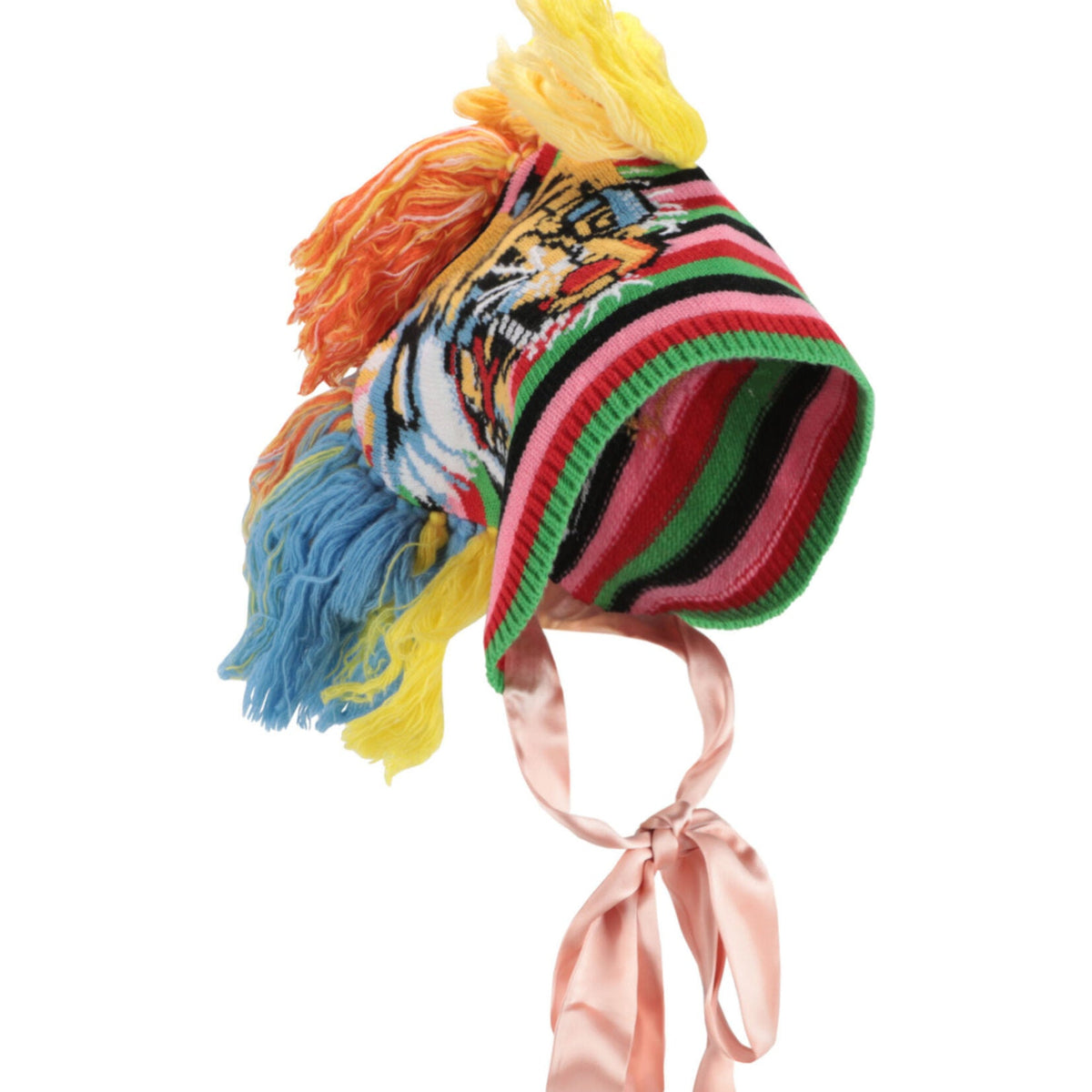 Knitted Tiger Head Mohawk Beanie – Lord & Taylor