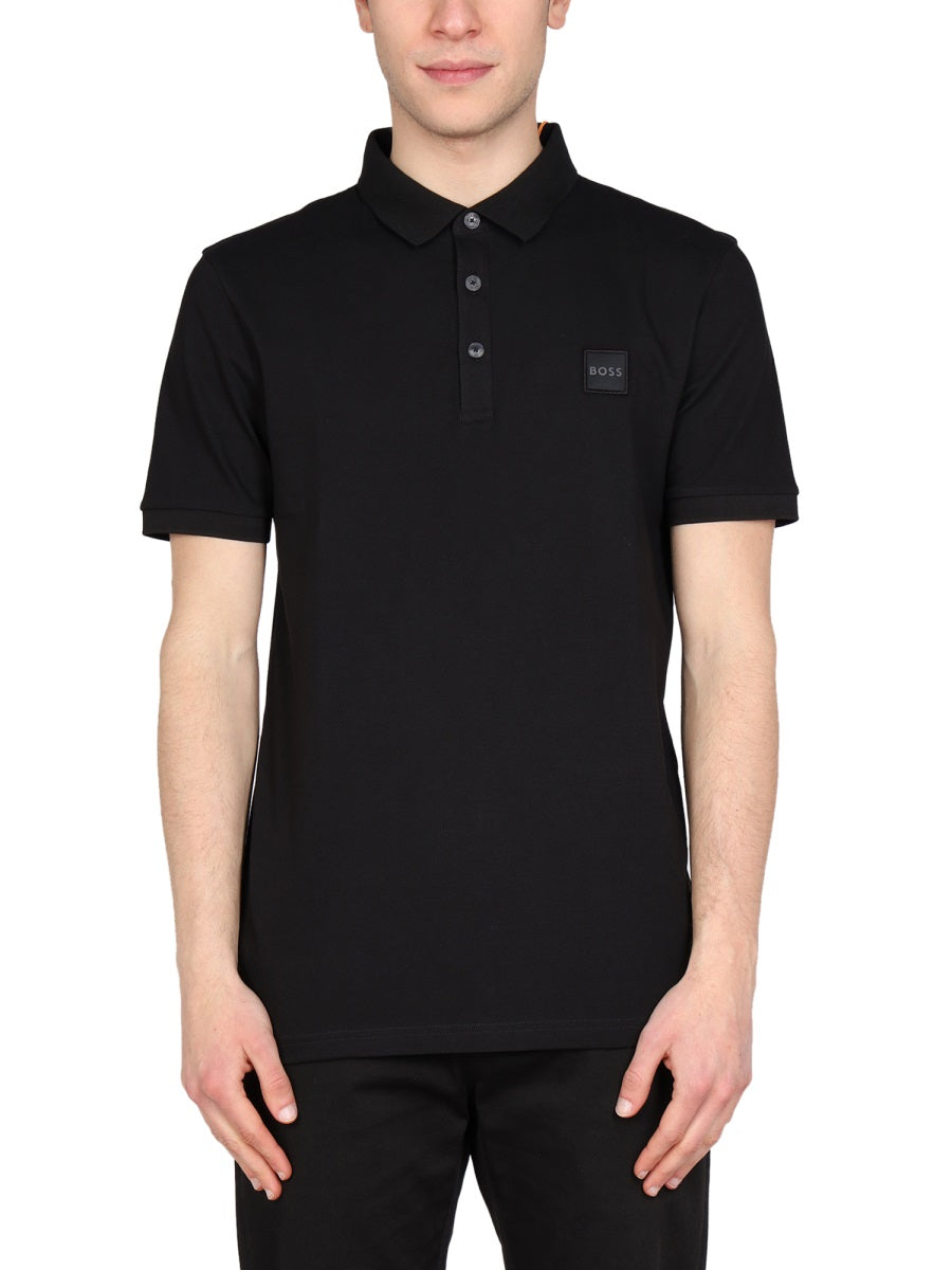 POLO WITH LOGO PATCH – Lord & Taylor