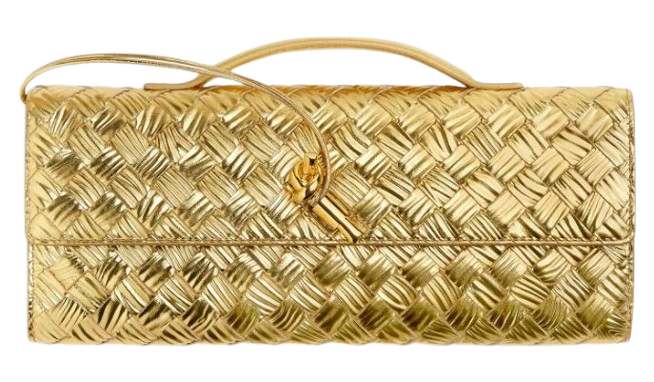 WOVEN METALLIC CLUTCH PURSE – Lord & Taylor