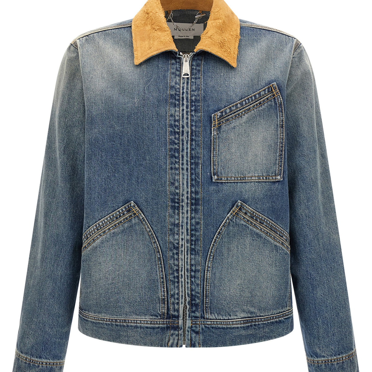 Suede denim jacket – Lord & Taylor