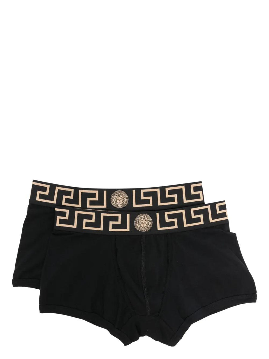 BLACK STRETCH COTTON BOXER SET – Lord & Taylor