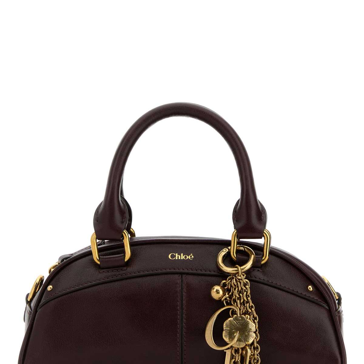 GRAPE SMALL LEATHER BOWLING CHLOÃ© SMALL HANDBAG – Lord & Taylor