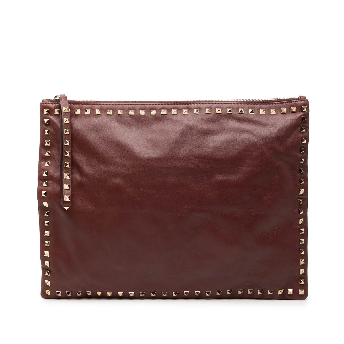 Large Leather Rockstud Clutch – Lord & Taylor