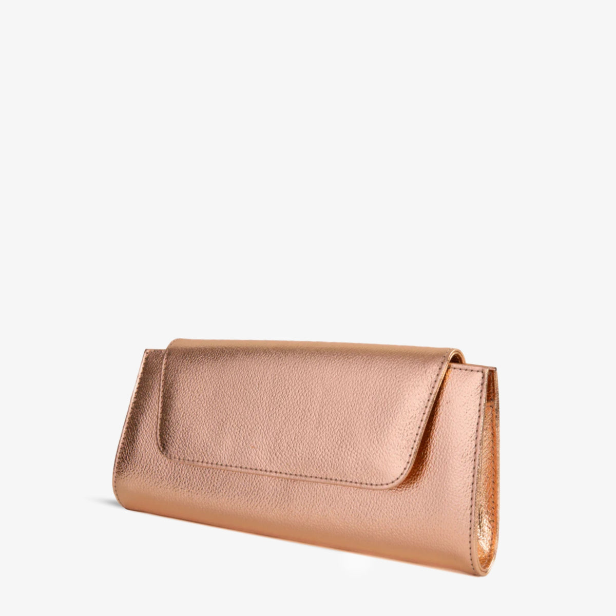 The Ege Rose Gold Leather Clutch – Lord & Taylor