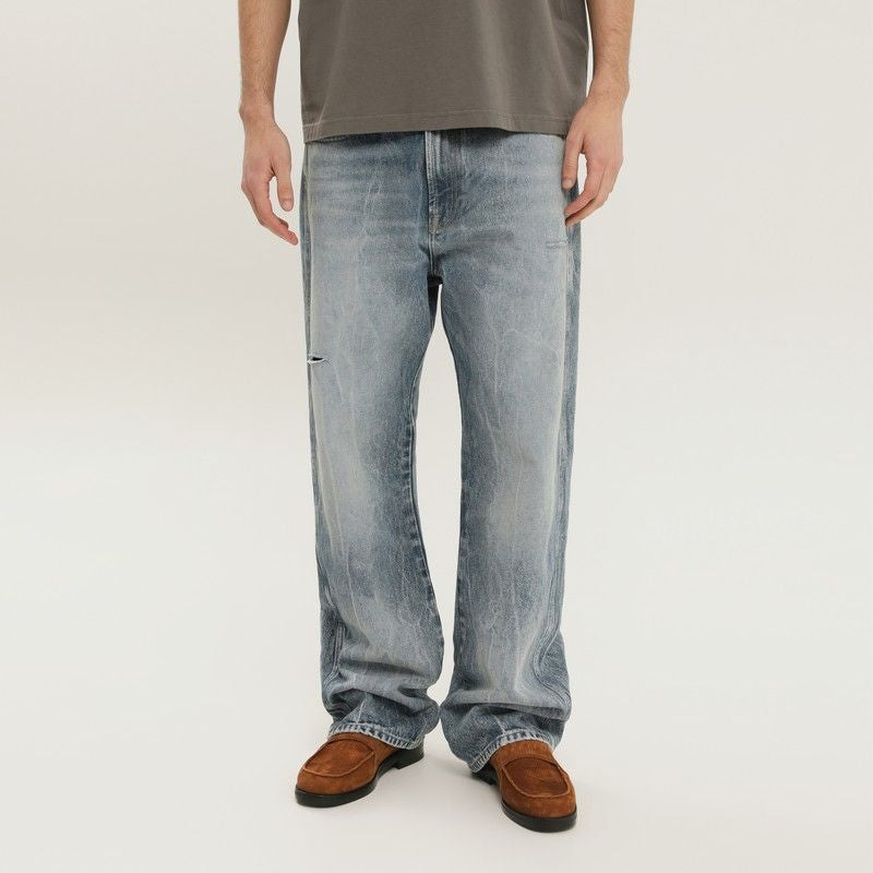 RHODESIAN PANTS IN STONE BLUE DENIM – Lord & Taylor