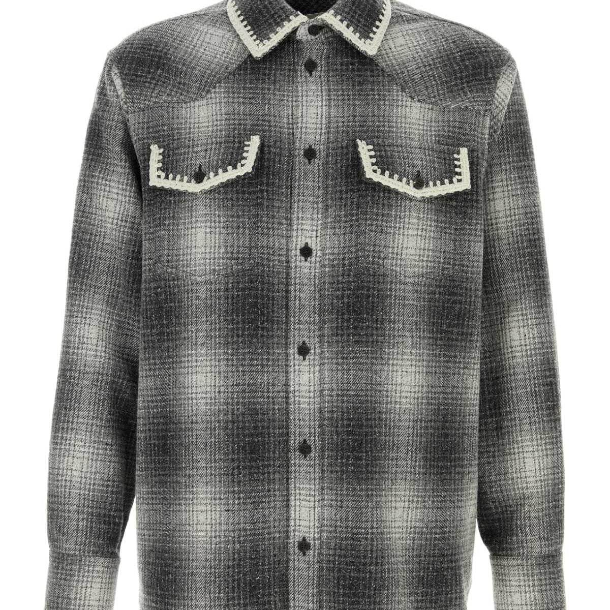 EMBROIDERED FLANNEL SHIRT – Lord & Taylor