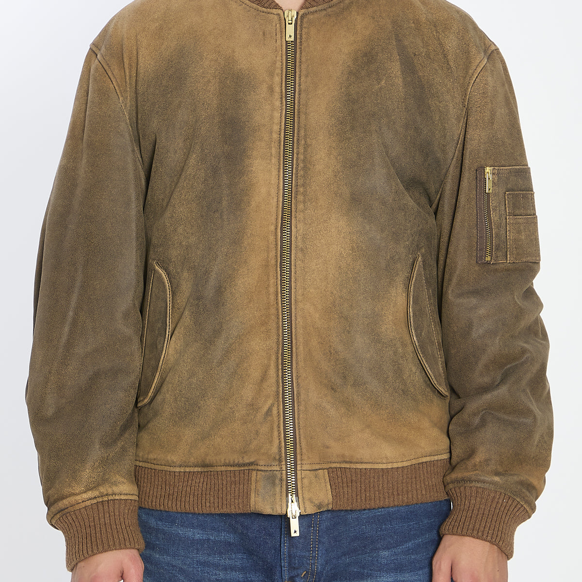BOMBER LEATHER JACKET – Lord & Taylor