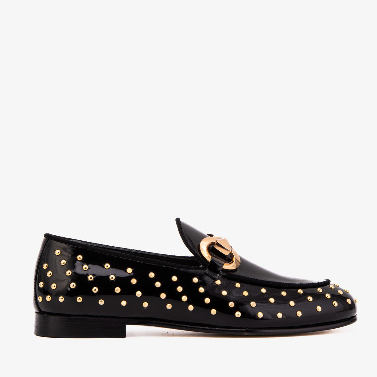 The Jupiter Shoe Black Spike Leather Bit Dress Loafer Limited Edition ...