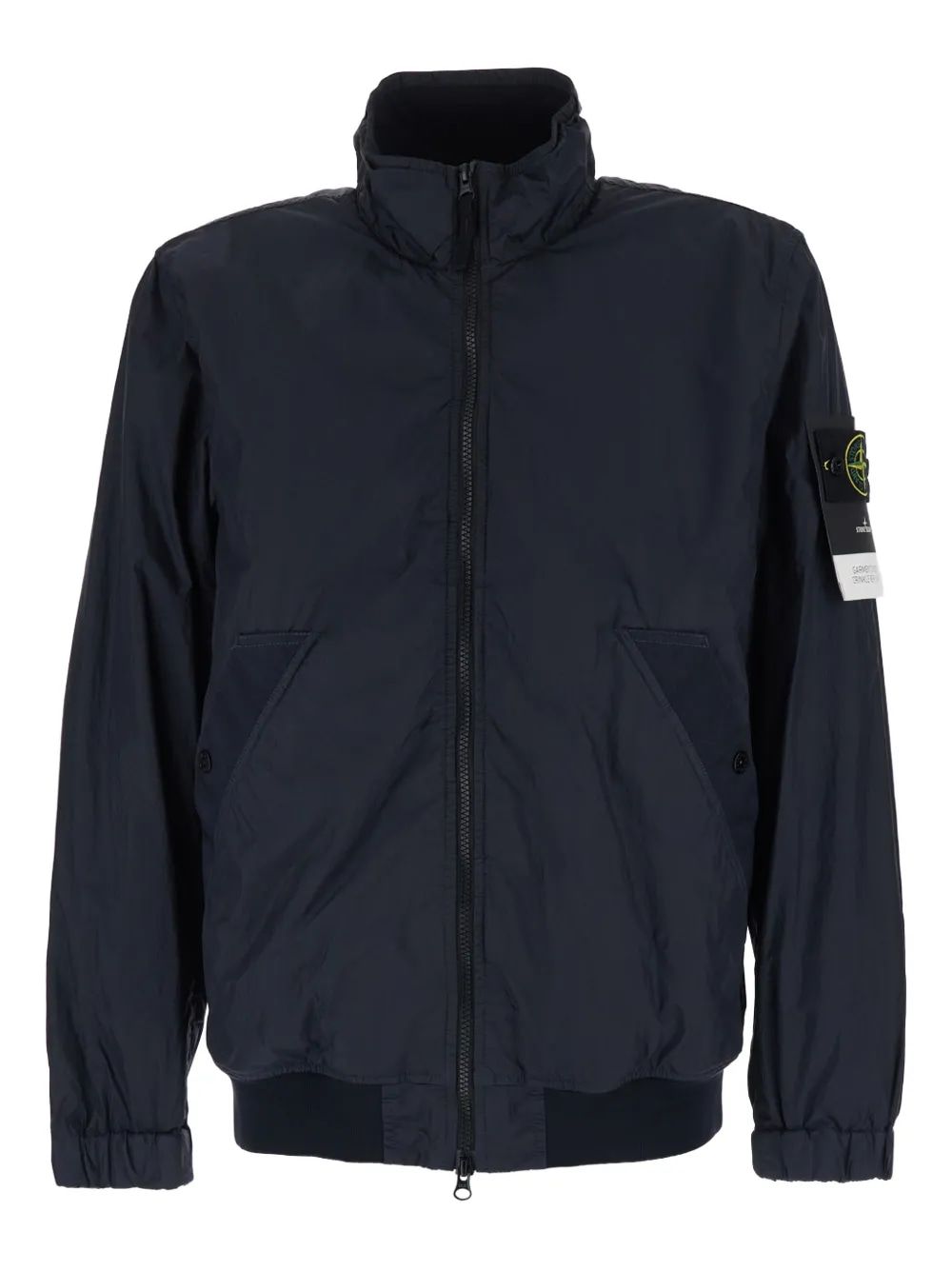 NAVY BLUE POLYAMIDE JACKET – Lord & Taylor