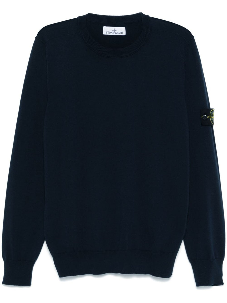 CREW NECK JUMPER WITH SMALL LAPEL – Lord & Taylor