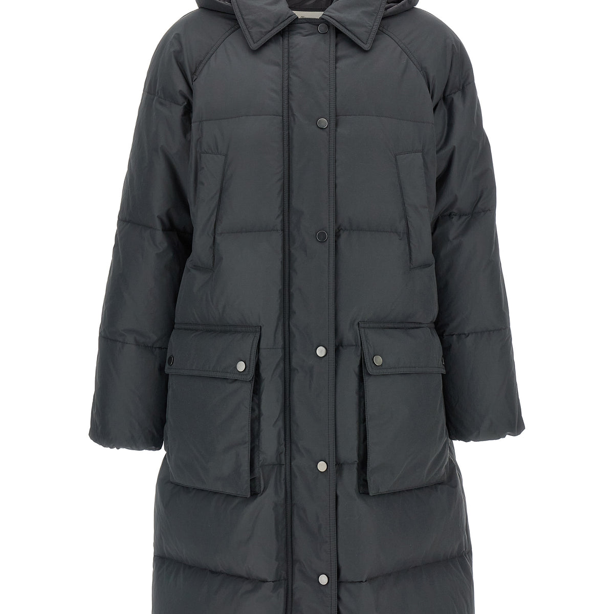 'Shiny Zipper Pull' down jacket – Lord & Taylor