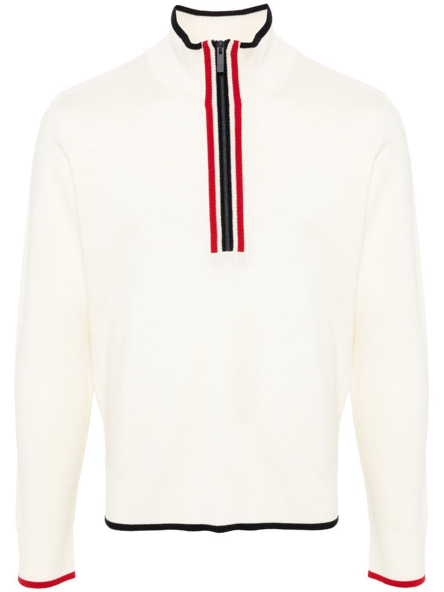 MILANO STITCH FUNNEL NECK HALF ZIP PULLO – Lord & Taylor