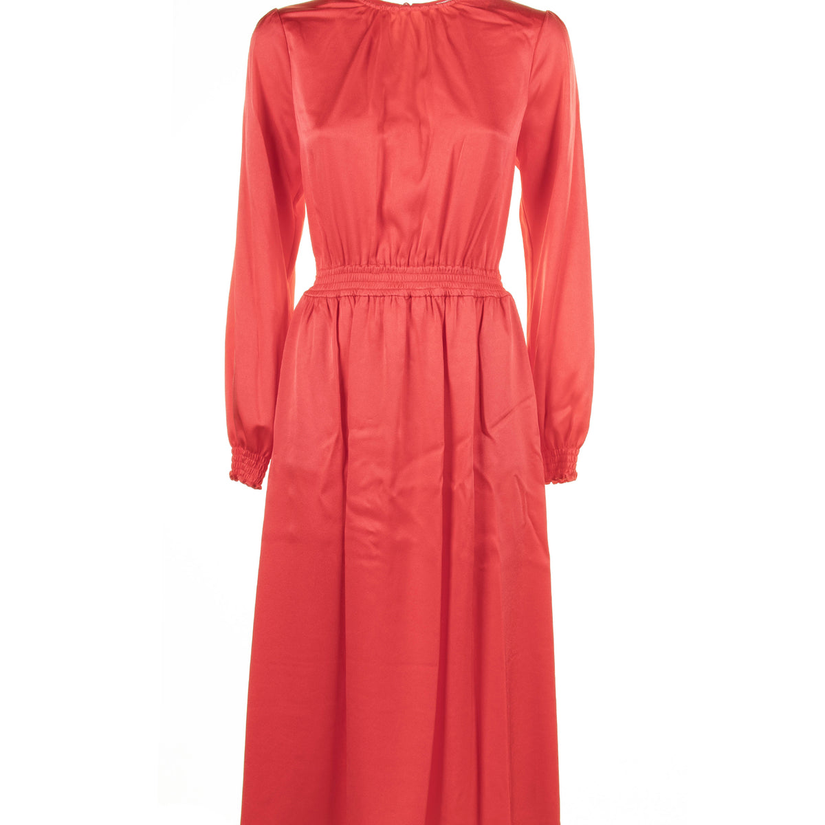 SATIN MIDI DRESS – Lord & Taylor