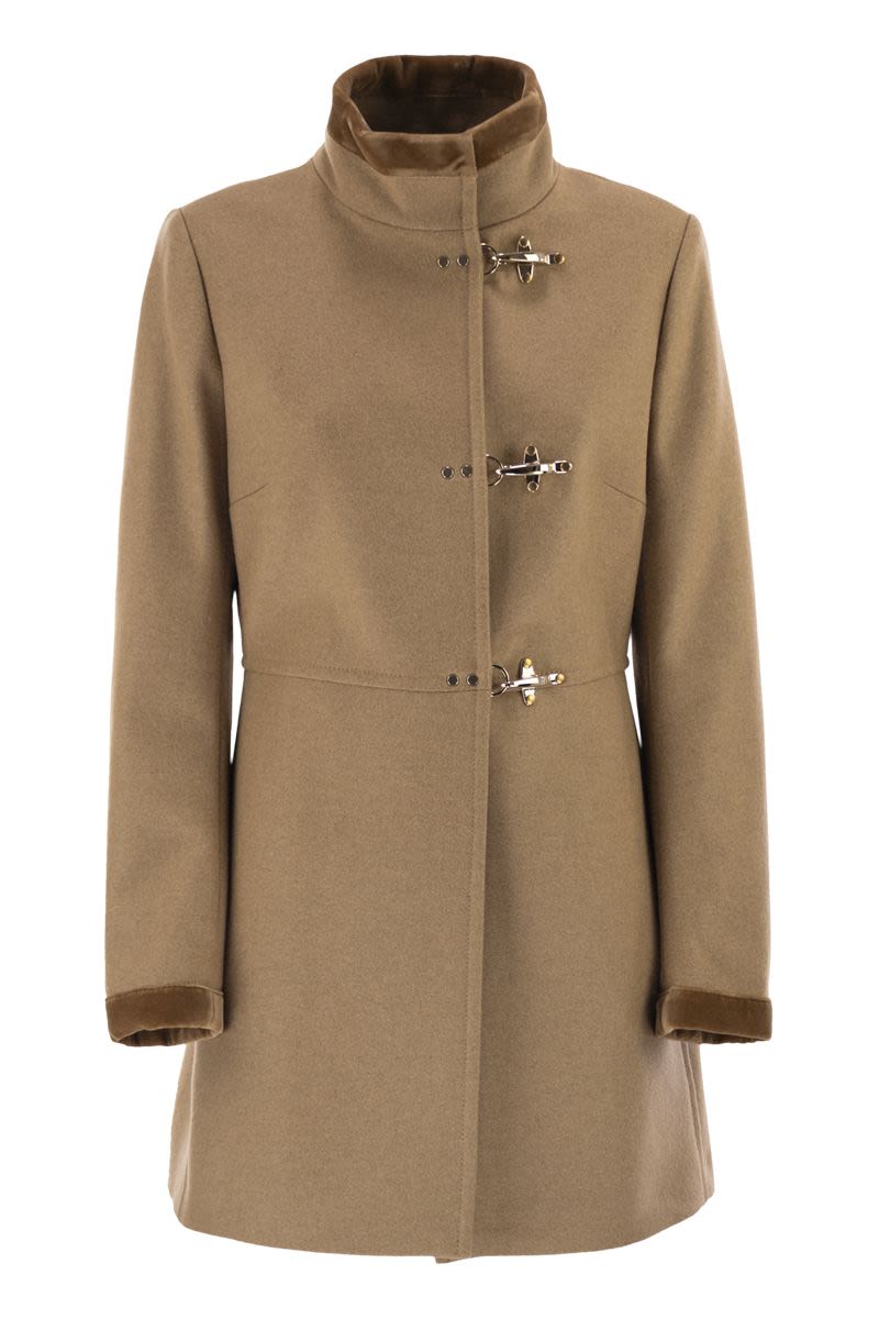 VIRGINIA COAT IN MéLANGE WOOL CLOTH – Lord & Taylor