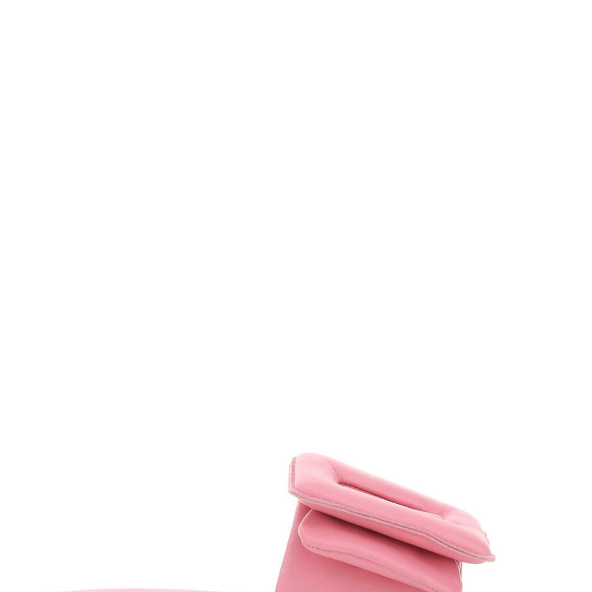 PINK LEATHER PUFFY SLIPPERS – Lord & Taylor
