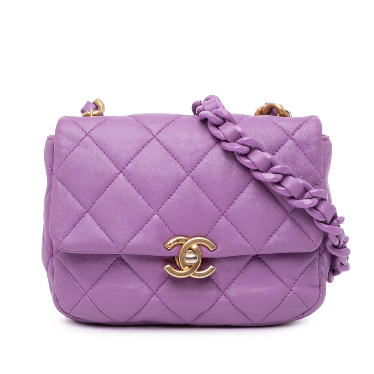 Mini Quilted Lambskin Candy Chain Flap – Lord & Taylor