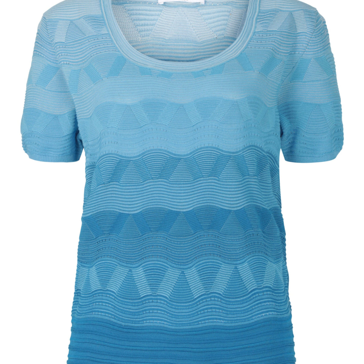 Wave-Pattern Knit Sweater – Lord & Taylor