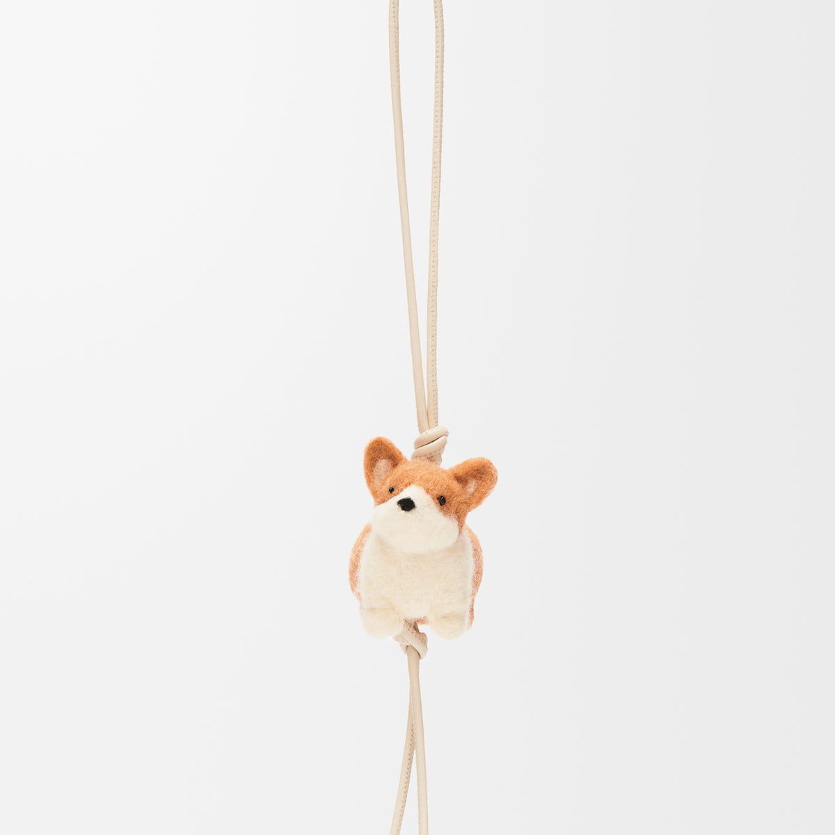 "Corgi" charm in wool felt – Lord & Taylor