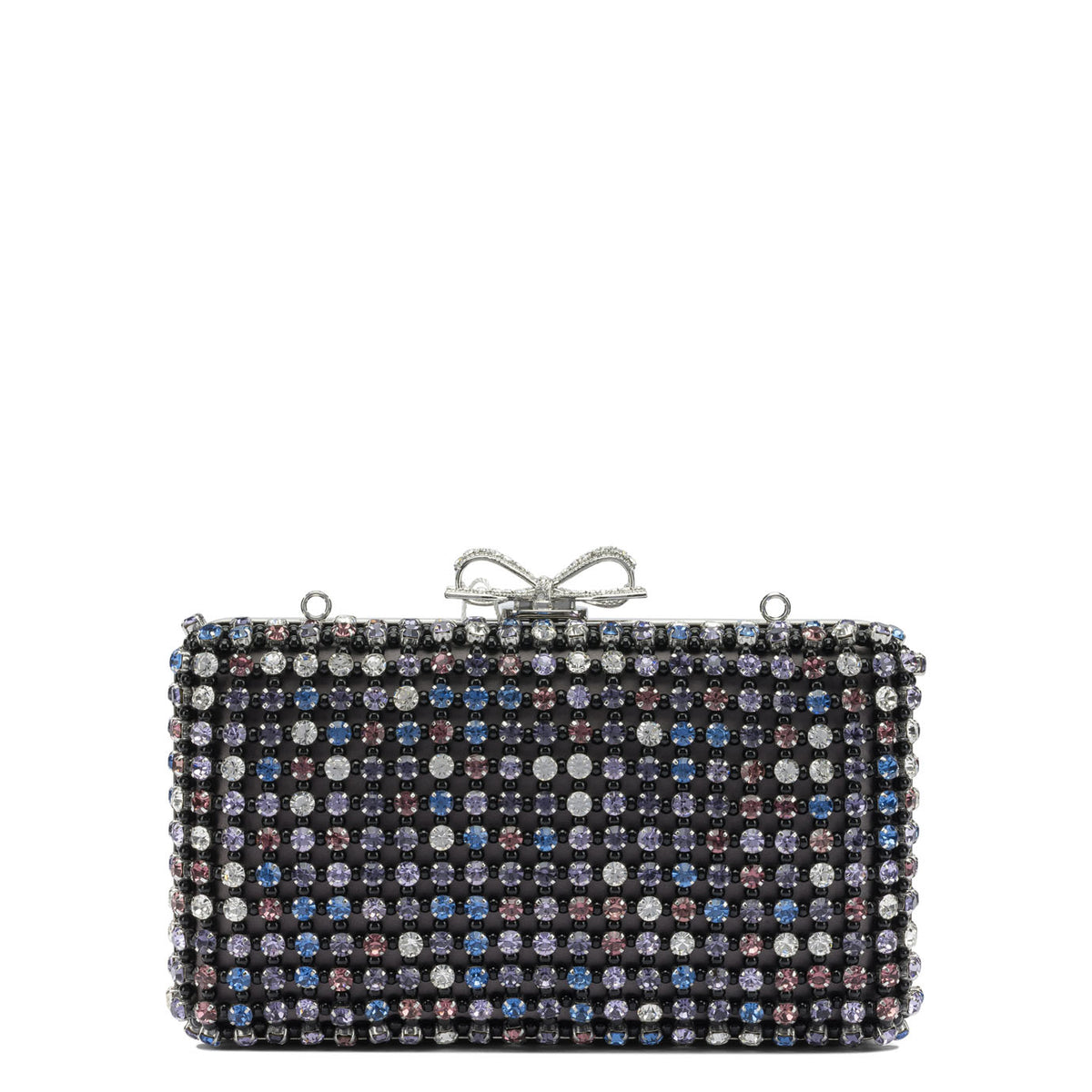 Multi-crystal knit clutch bag – Lord & Taylor