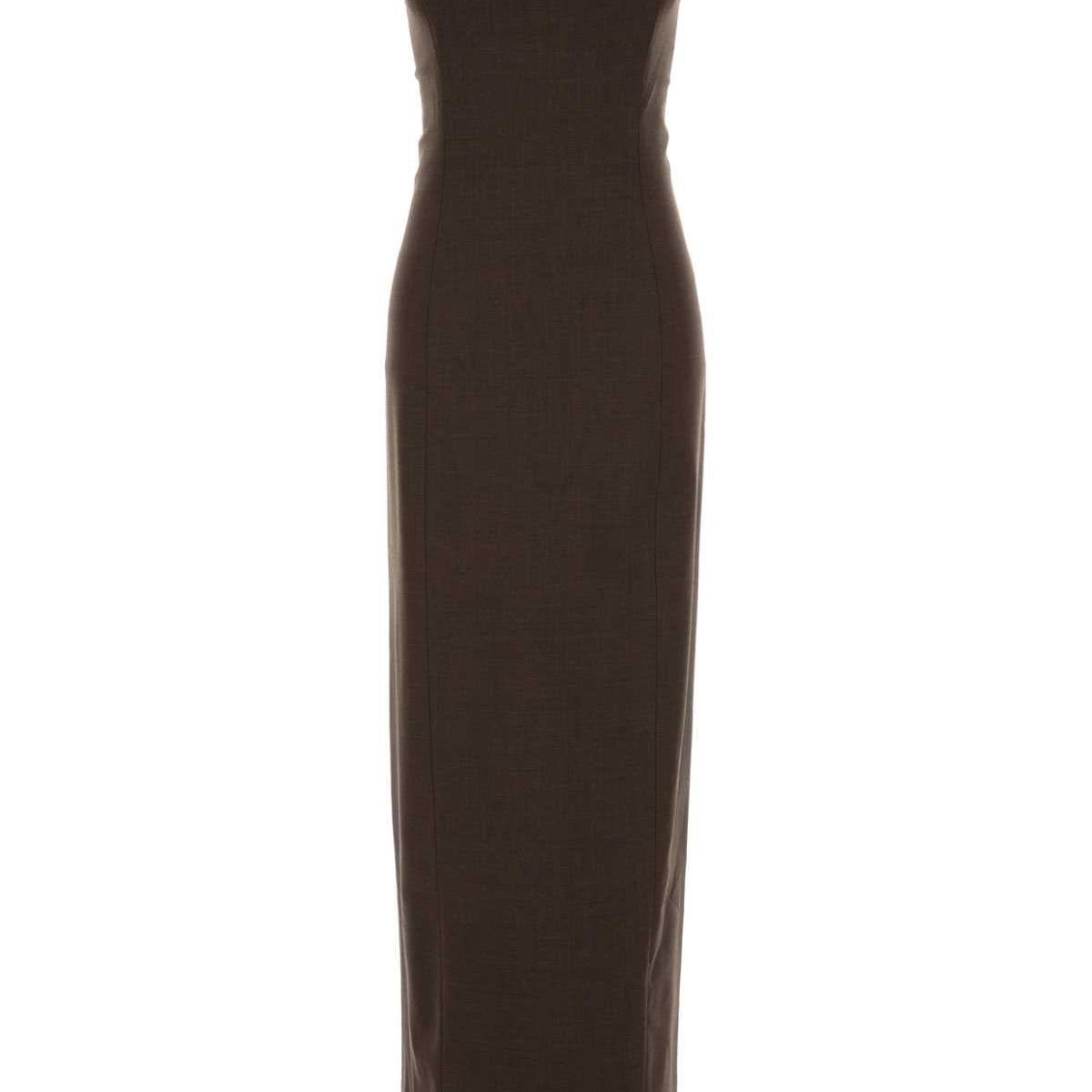 BROWN STRETCH WOOL SHILO DRESS – Lord & Taylor