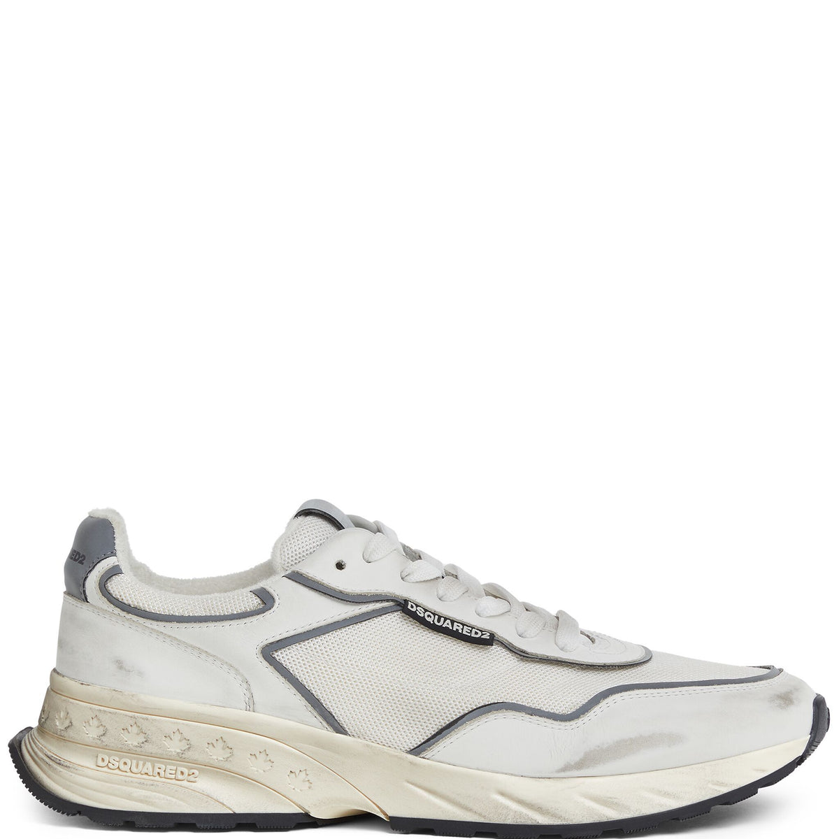 SPRINTERS WHITE POLYESTER SNEAKERS – Lord & Taylor