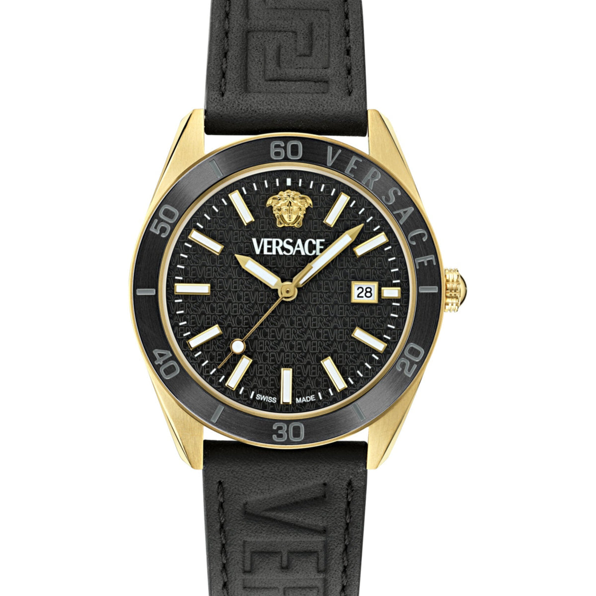 V-Dome Calf Leather Watch – Lord & Taylor