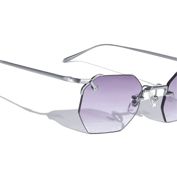 Anthropos Mov Hexagon Rimless Sunglasses | Lord & Taylor