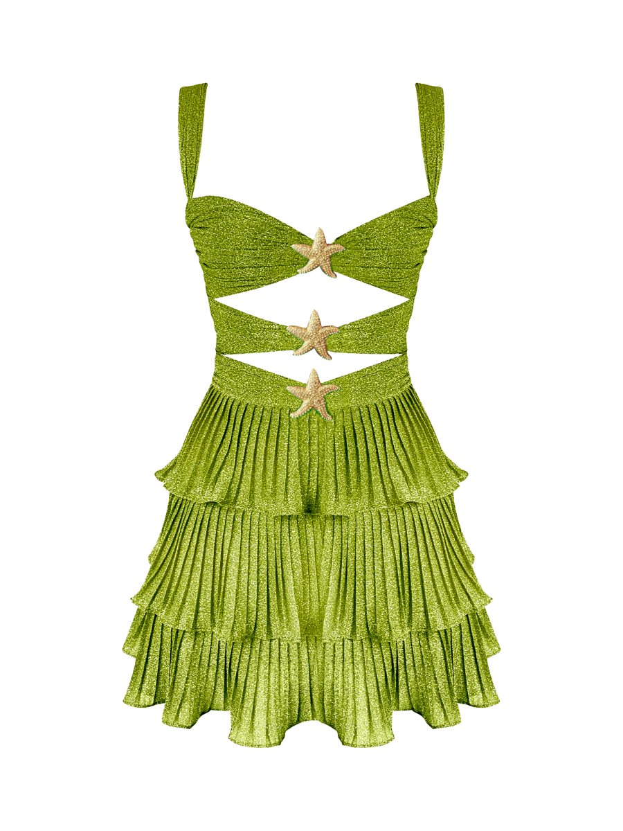 Devin Short Mermaid - Olive Green – Lord & Taylor