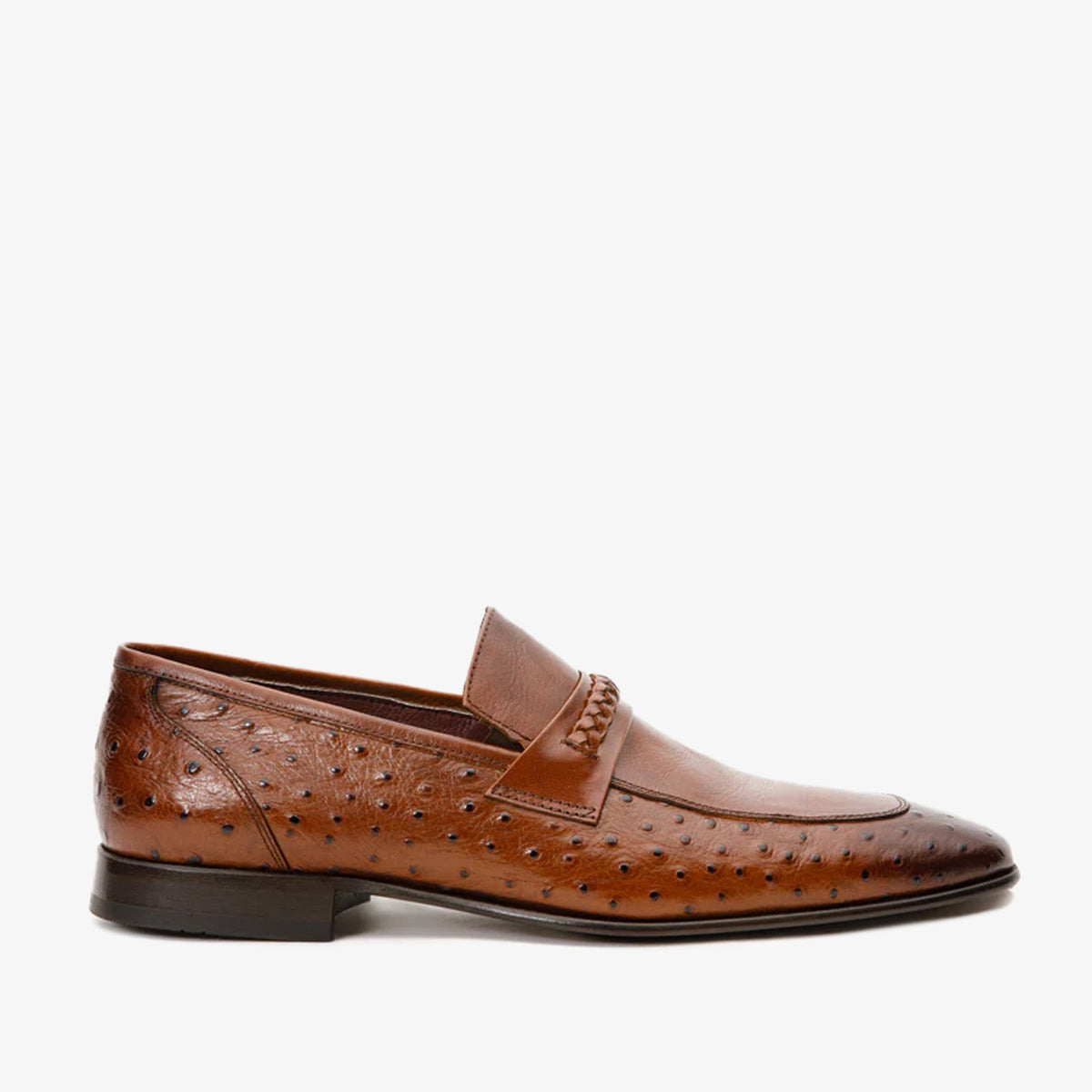 The Johannesburg Brown Leather Dress Loafer Men Shoe – Lord & Taylor