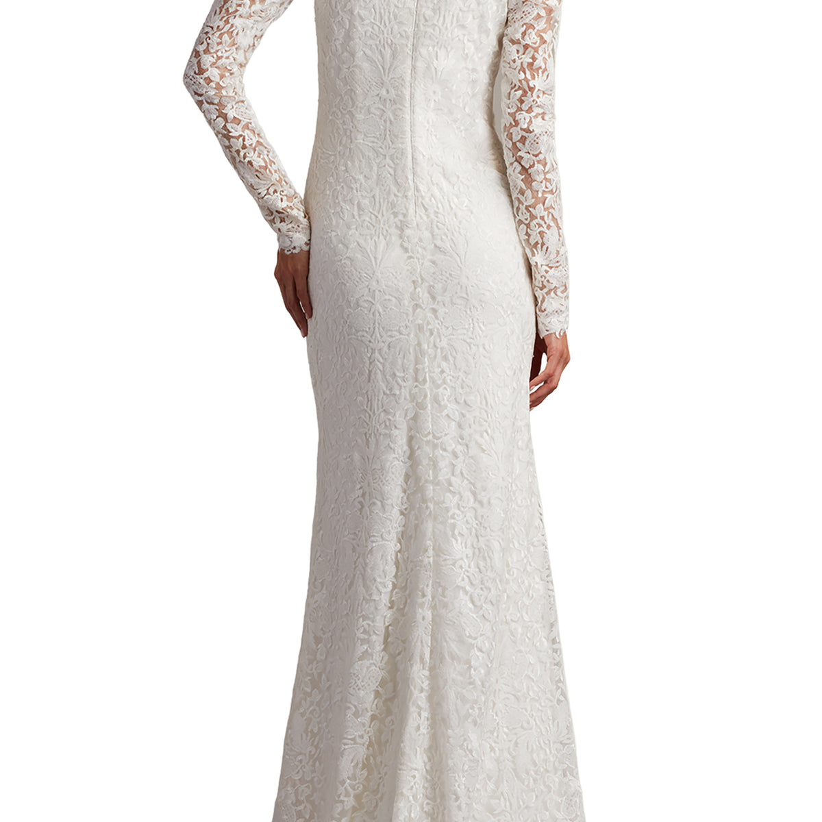 Heiss Embroidered Illusion Gown IVORY – Lord & Taylor